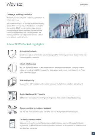TEMS™ Sense – Remotely monitor your wireless network services end-to ...