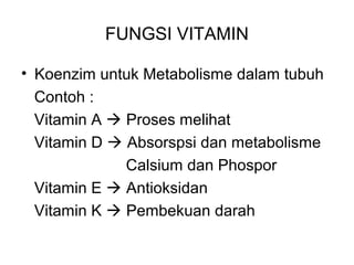 Temu 2 zat gizi, fungsi dan sumber bm | PPT