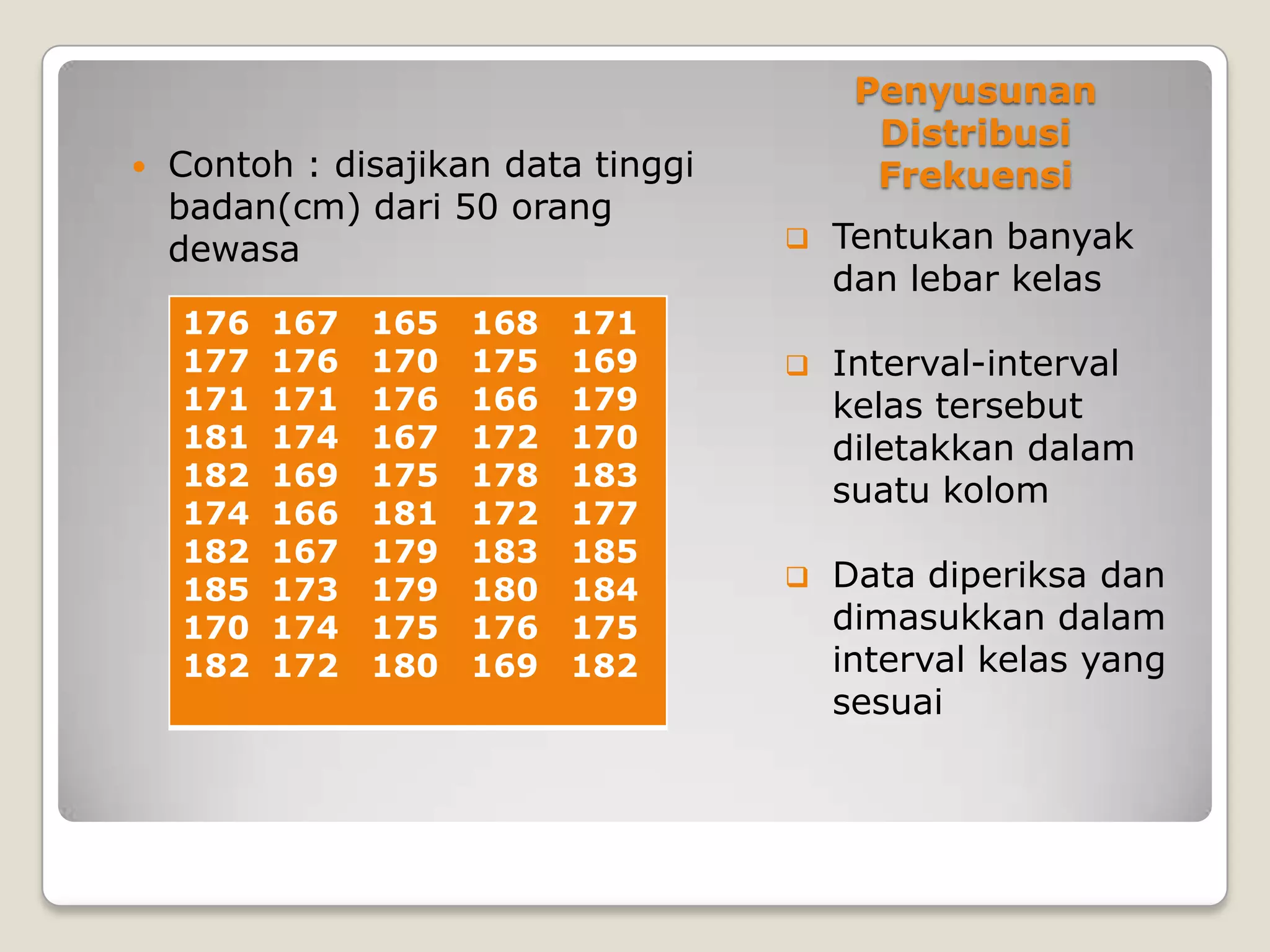 Temu 3 distribusi_frekuensi | PPTX