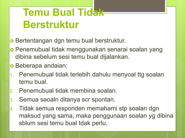 Temu bual | PPTX