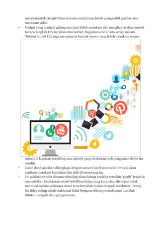 Temuduga Mengenai Internet of Things (IoT) | PDF