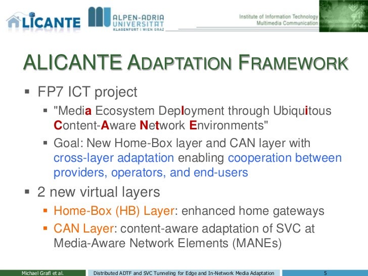 Distributed Adaptation Decision-Taking Framework and Scalable Video C…