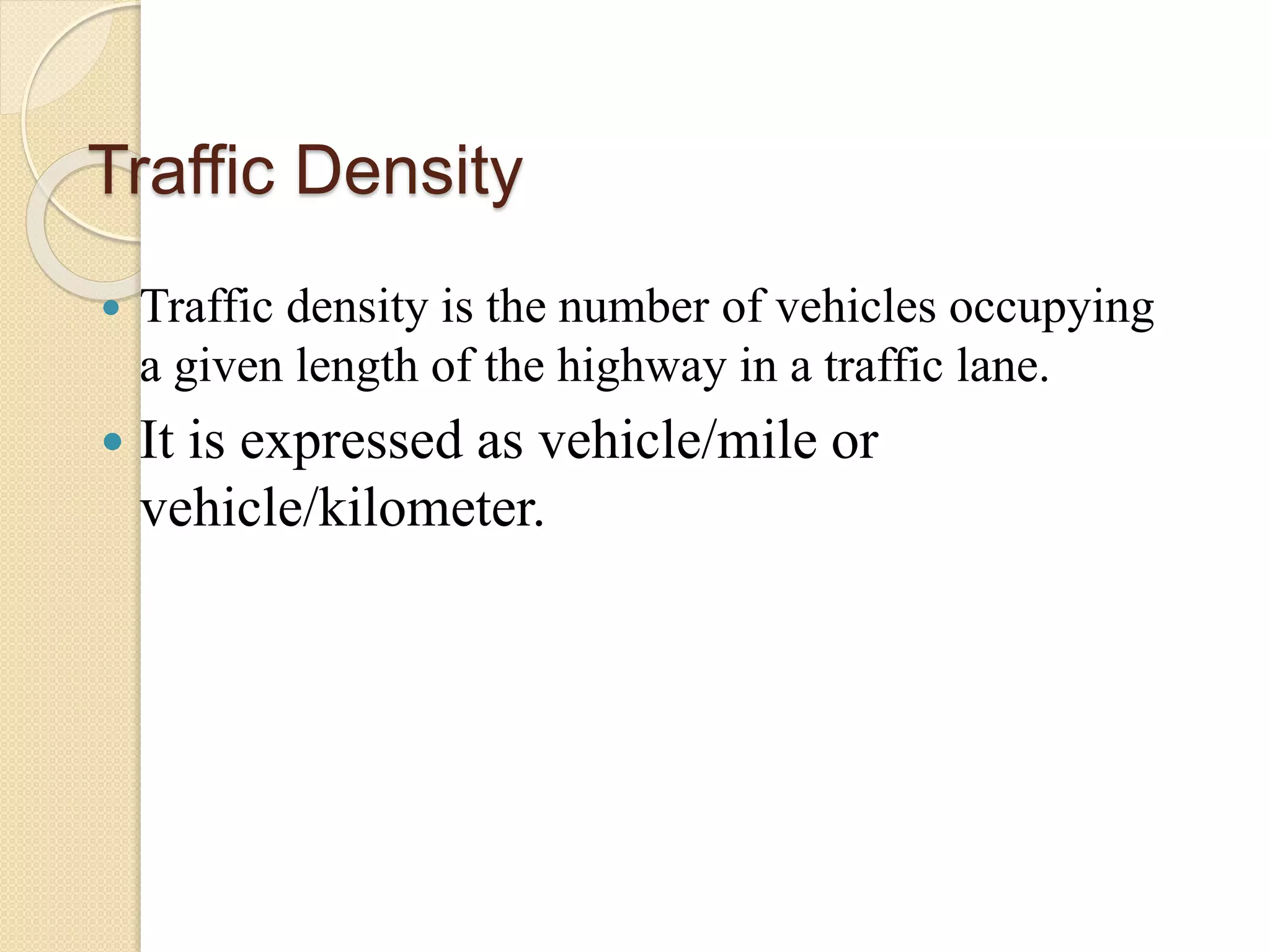 Traffic Engineering | PPT