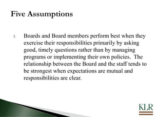 Ten basic-responsibilities-nonprofit-board-webinar-series | PPT