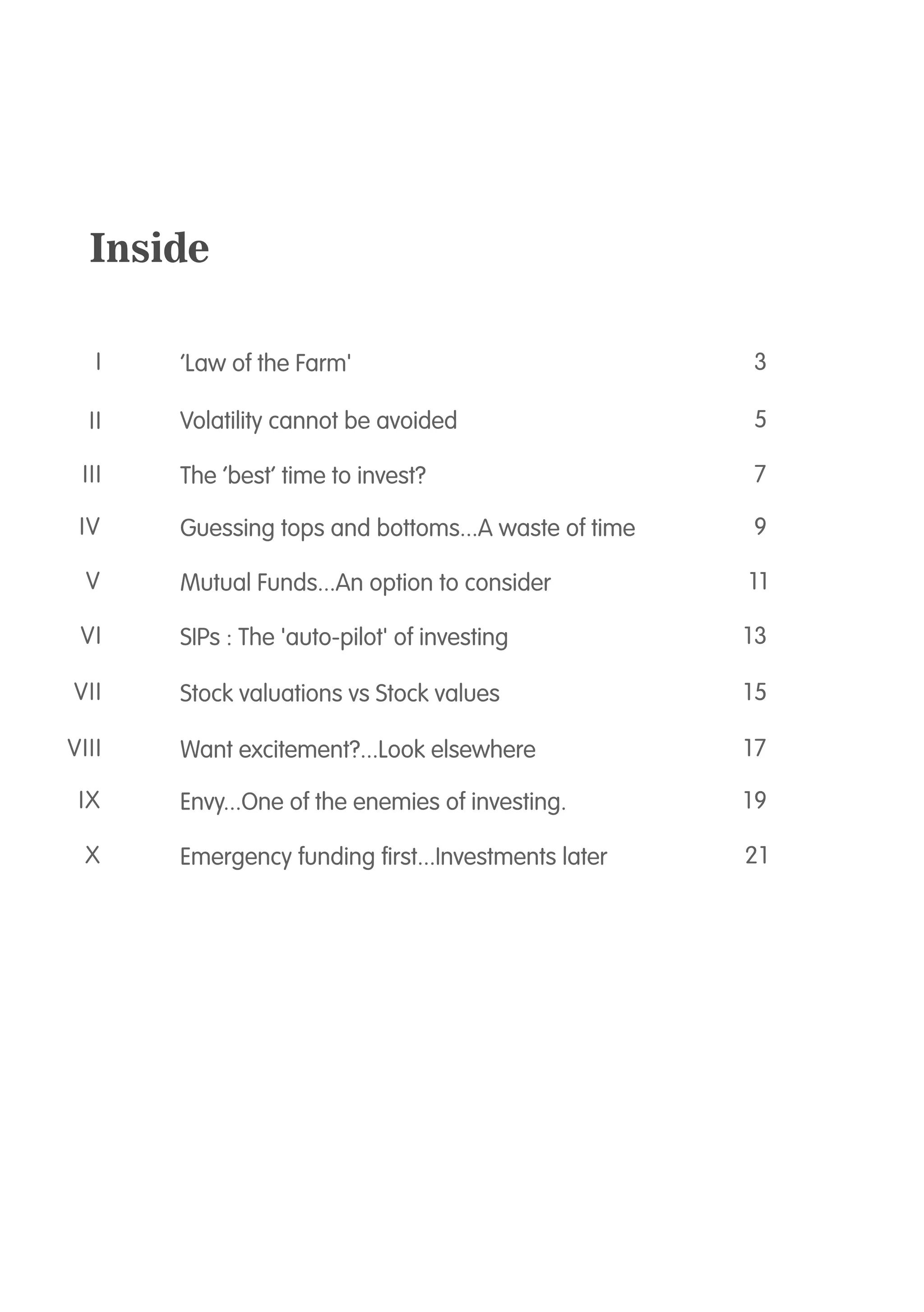 Ten commandments-booklet | PDF | Stocks and Bonds | Personal Investing