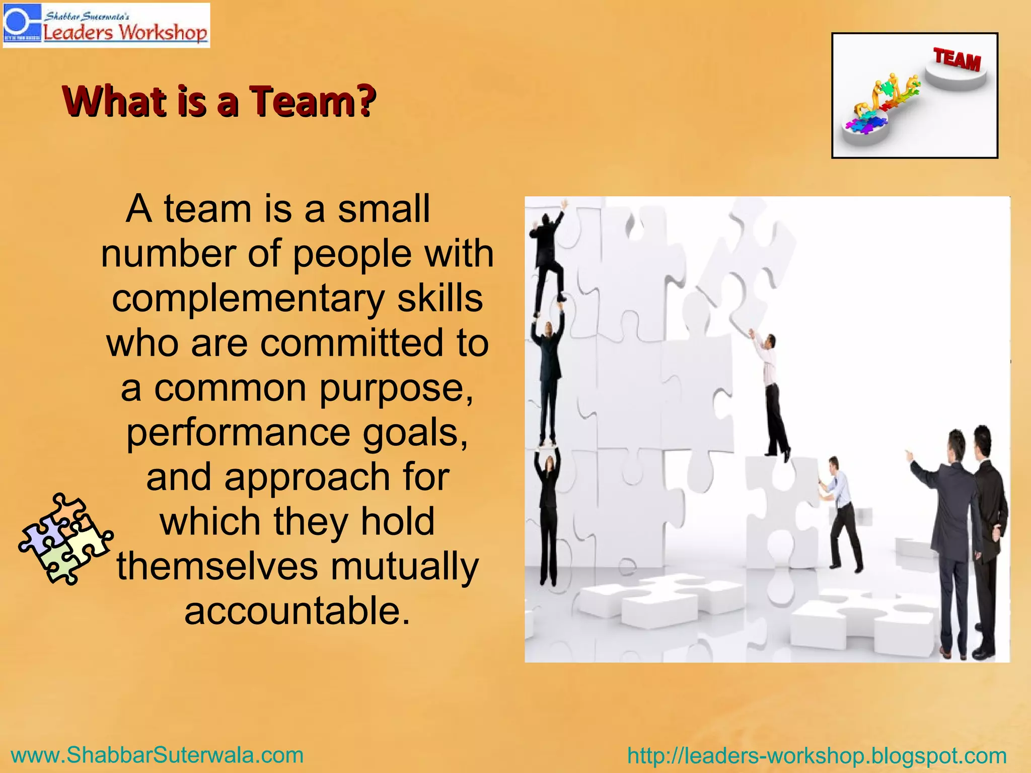 Ten commandments-for-collaborative team work | PPT