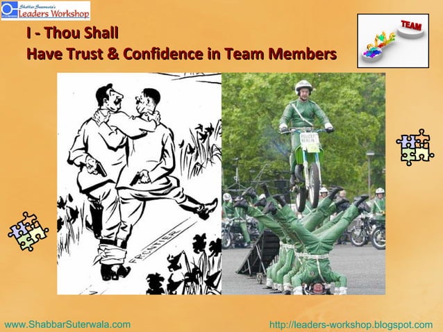 Ten commandments-for-collaborative team work | PPT
