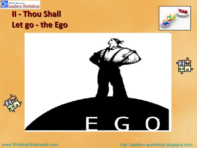 Ten commandments-for-collaborative team work | PPT