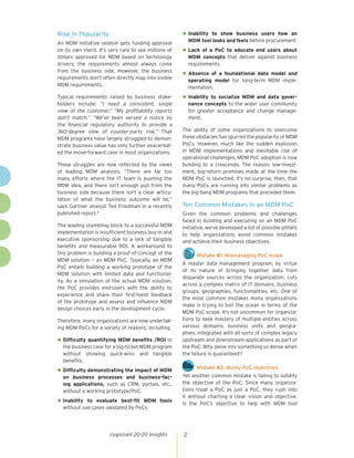 Ten Commandments of a Winning MDM PoC | PDF