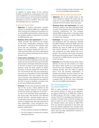 Ten Commandments of a Winning MDM PoC | PDF