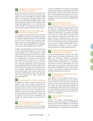 Ten Commandments of a Winning MDM PoC | PDF