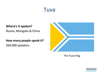 Ten Languages You've Never Heard Of | PPT