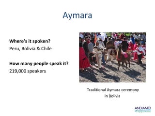 Ten Languages You've Never Heard Of | PPT