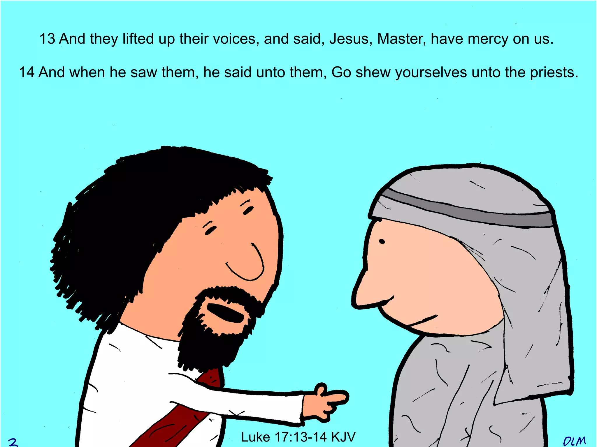 Jesus and the Ten Men with Leprosy (DLM Movies) | ODP