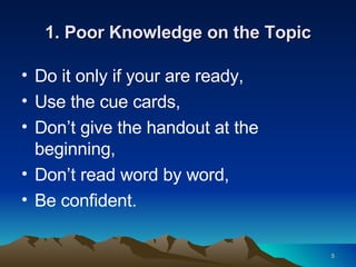 Ten Mistakes In Powerpoint Presentation | PPT