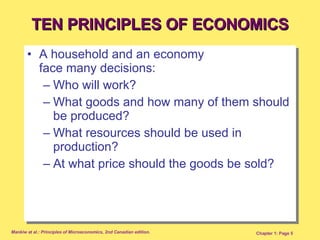 Ten Principles Of Economics | PPT