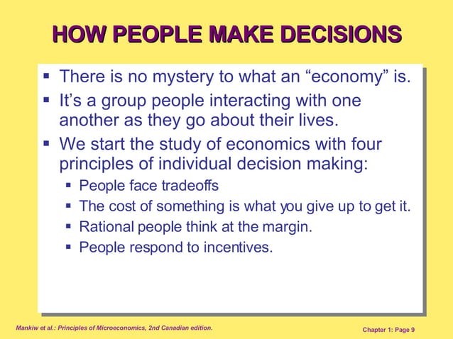 Ten Principles Of Economics | PPT | Business | Business and Finance