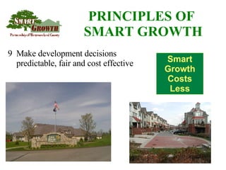 Ten Principles Of Smart Growth Sgpwc | PPT