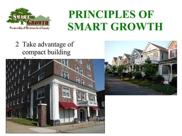 Ten Principles Of Smart Growth Sgpwc | PPT