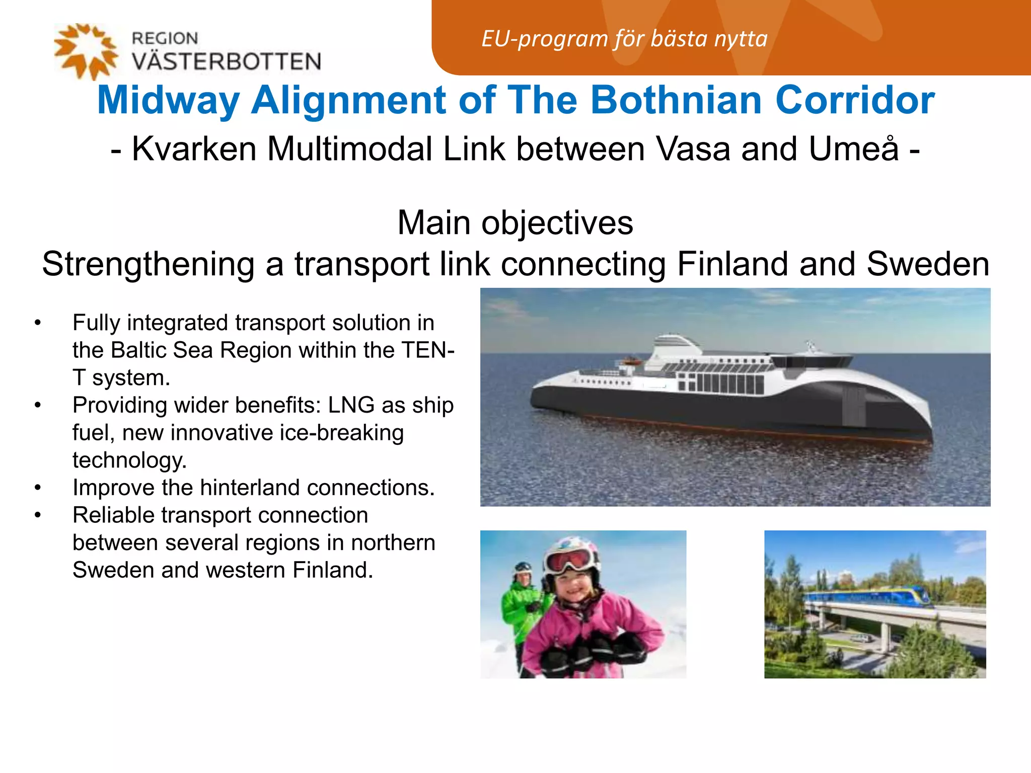 Ten t corridors forerunners of a sustainable mobility system - e ...