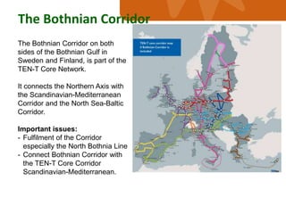 Ten t corridors forerunners of a sustainable mobility system - e ...