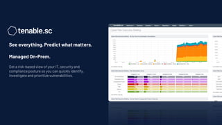 Tenable-Deck-Customer presentation- Shared | PDF