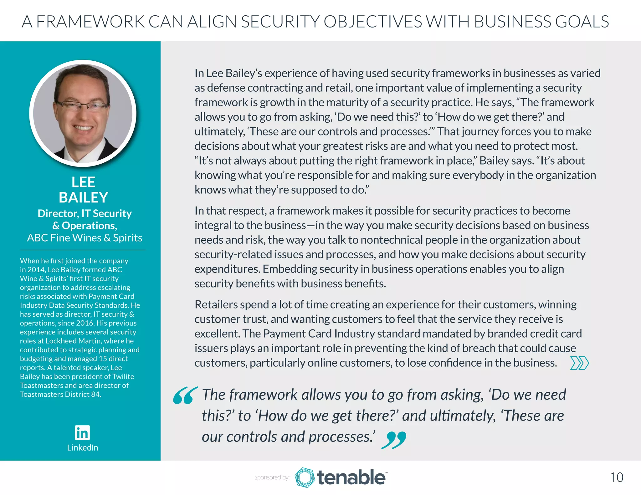 Tenable: Economic, Operational and Strategic Benefits of Security ...