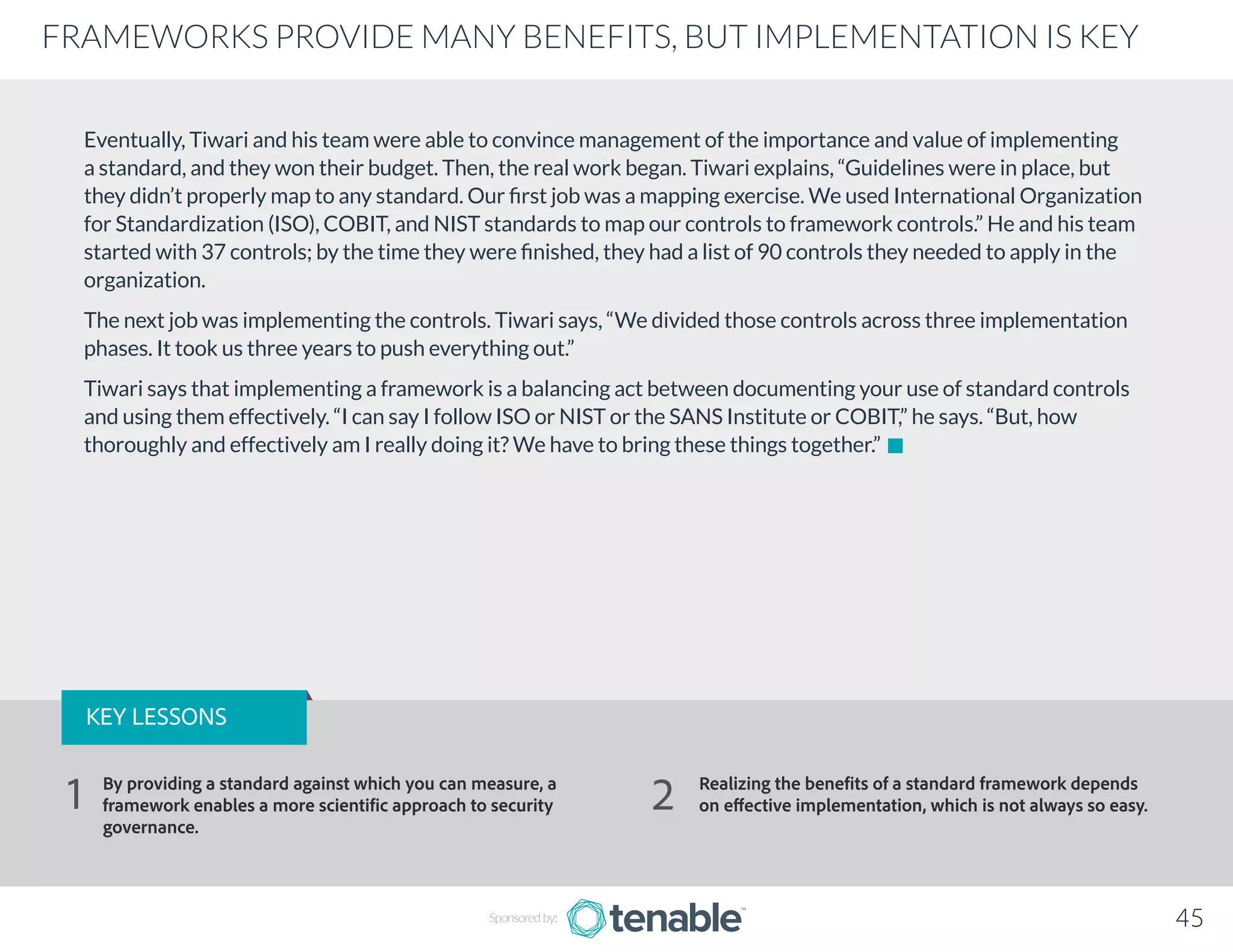Tenable: Economic, Operational and Strategic Benefits of Security ...