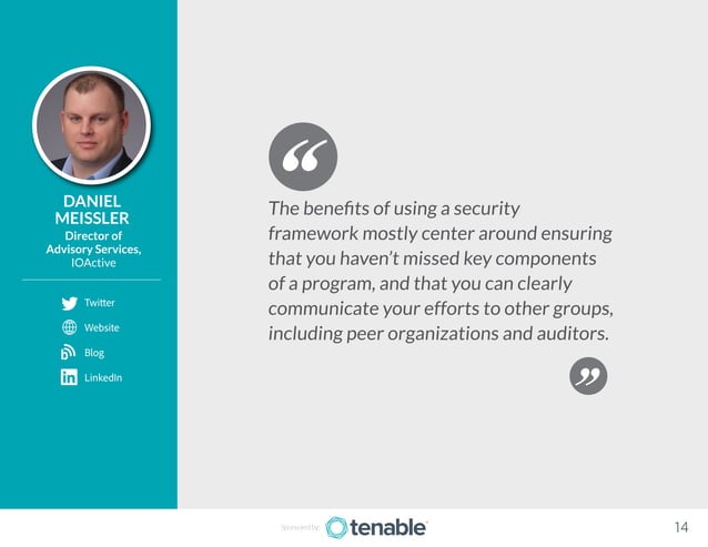 Tenable: Economic, Operational and Strategic Benefits of Security ...