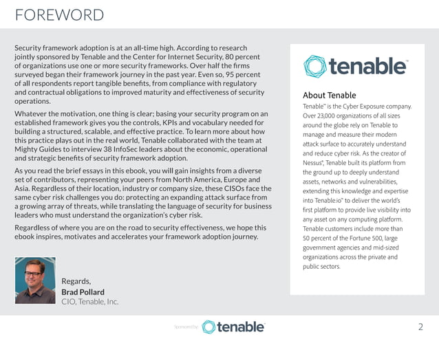 Tenable: Economic, Operational and Strategic Benefits of Security ...