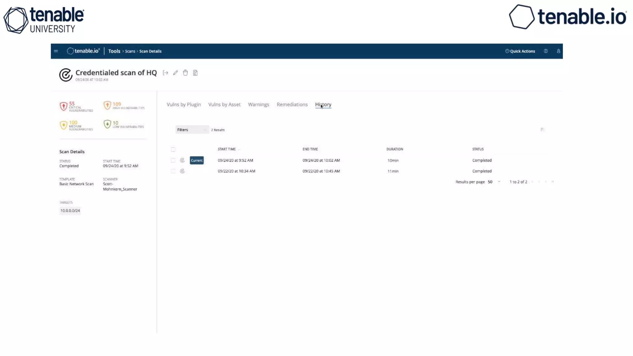 Tenable IO analysis.pptx