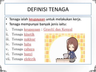 Tenaga Band 6 Tingkatan 1 | PPTX