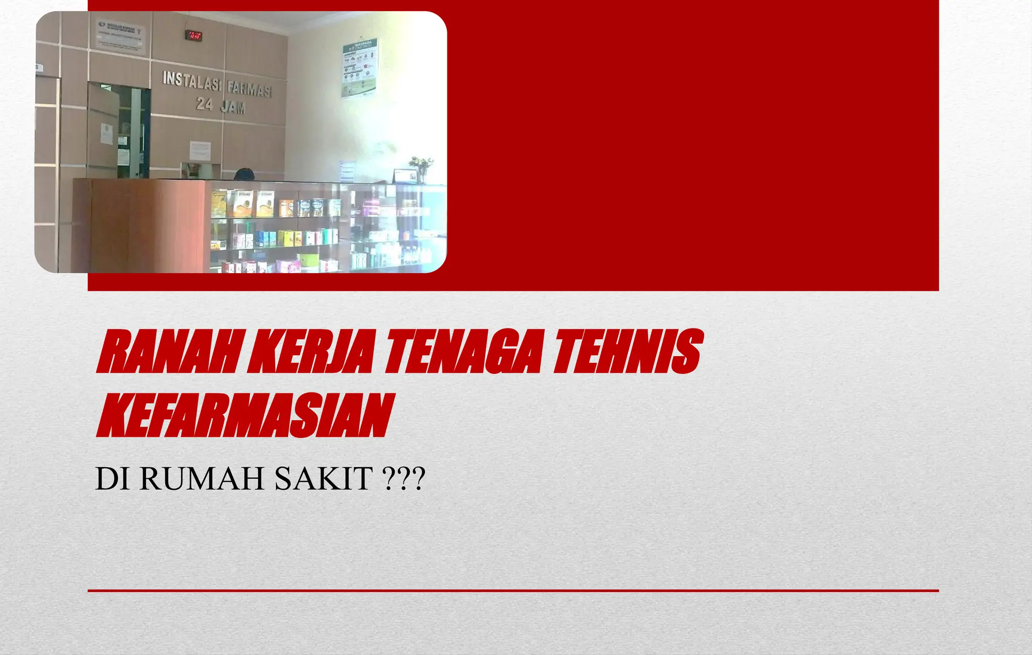 TENAGA TEKHNIS KEFARMASIAN dan tenaga vokasi | PPTX