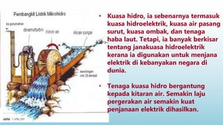 Tenaga yang boleh di perbaharui | PPTX