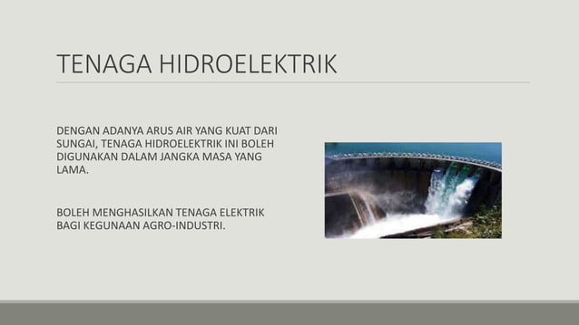 Tenaga yang boleh diperbaharui | PPT