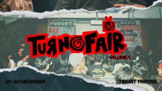 Tenant Proposal for pop up bazaar template | PPT