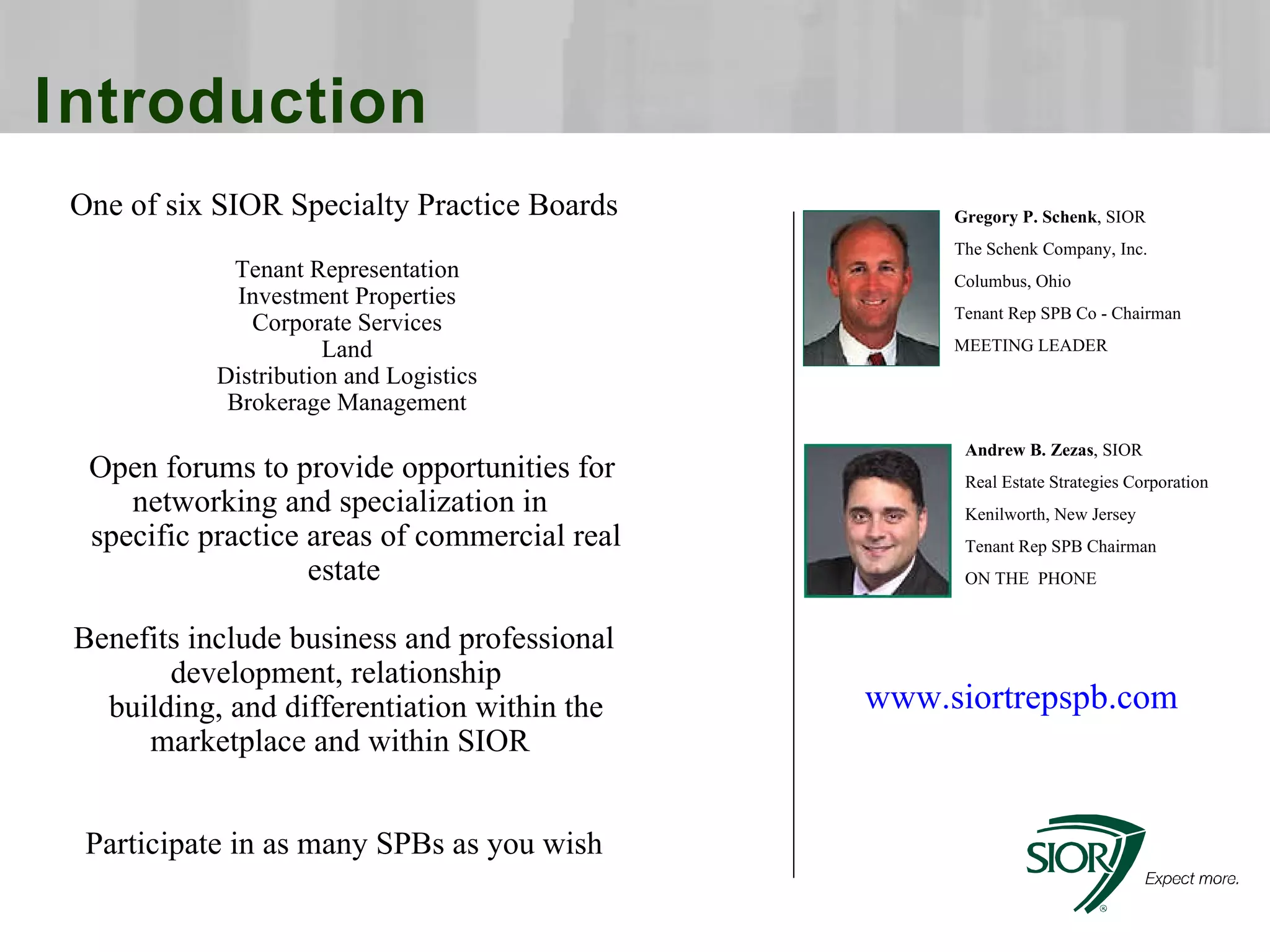 Tenant Representation Spb | PPT
