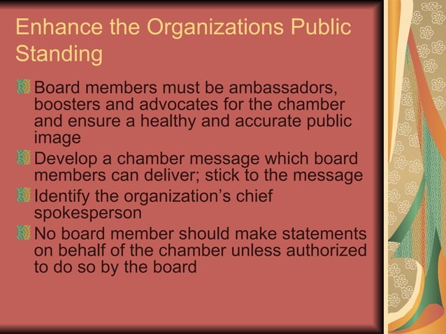 Ten Basic Responsibilities Of Directors | PPT