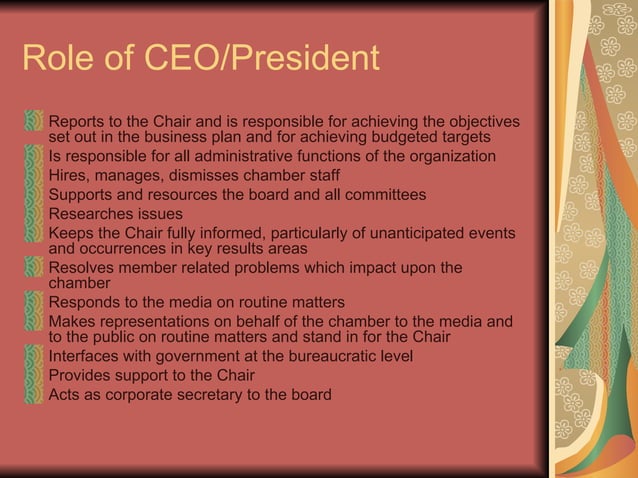 Ten Basic Responsibilities Of Directors | PPT
