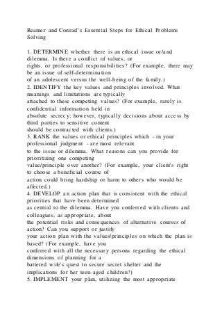 Ten Best Ethical Decision Making Models Elaine Co | PDF