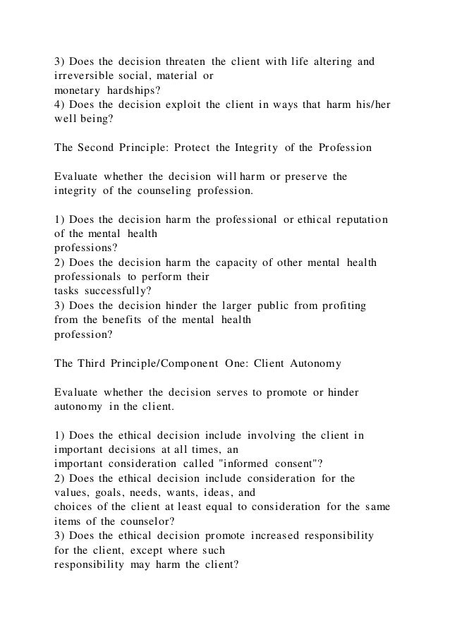 Ten Best Ethical Decision Making Models Elaine Co | PDF