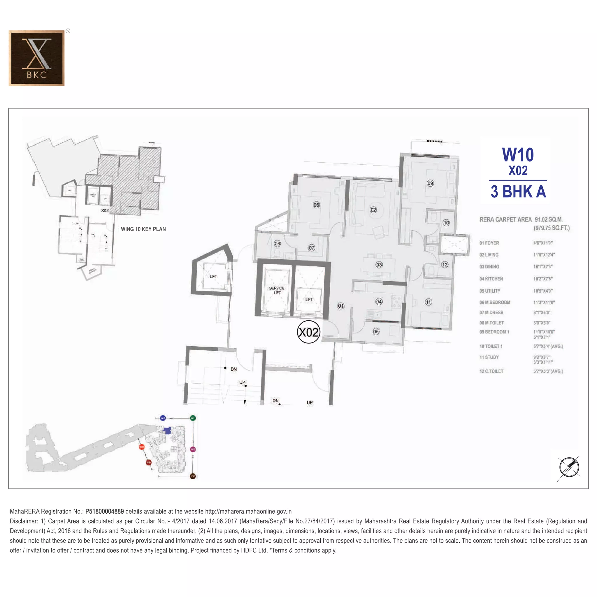 Radius X BKC Floor Plan | PDF