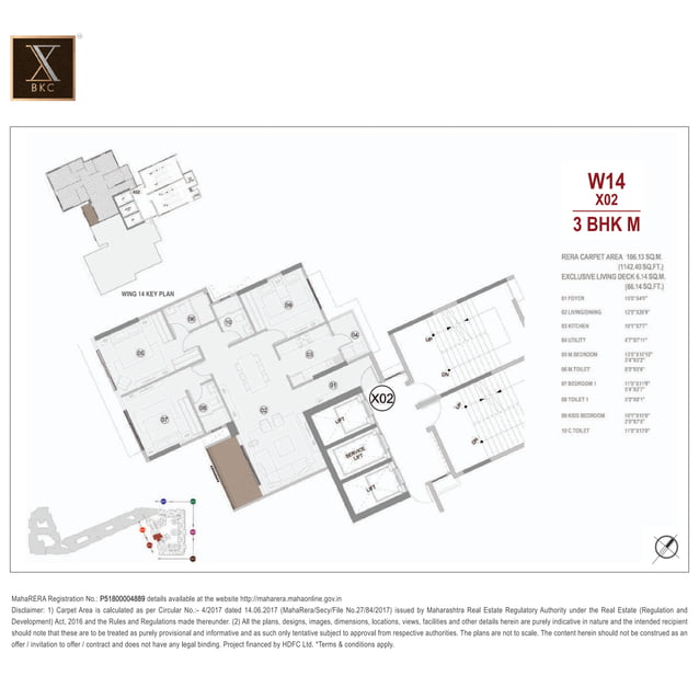 Radius X BKC Floor Plan | PDF