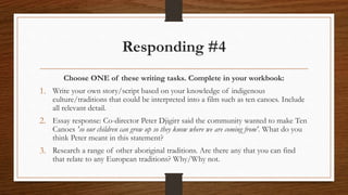 Ten canoes | PPTX