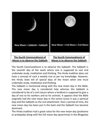 Ten Commandments of Moses and Krishna | PDF