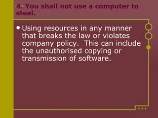 Ten commandments | PPT