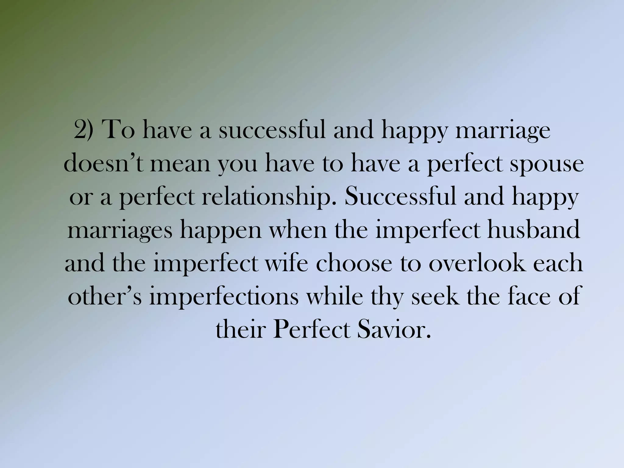 Ten commandments for a Happy Married Life | PPTX