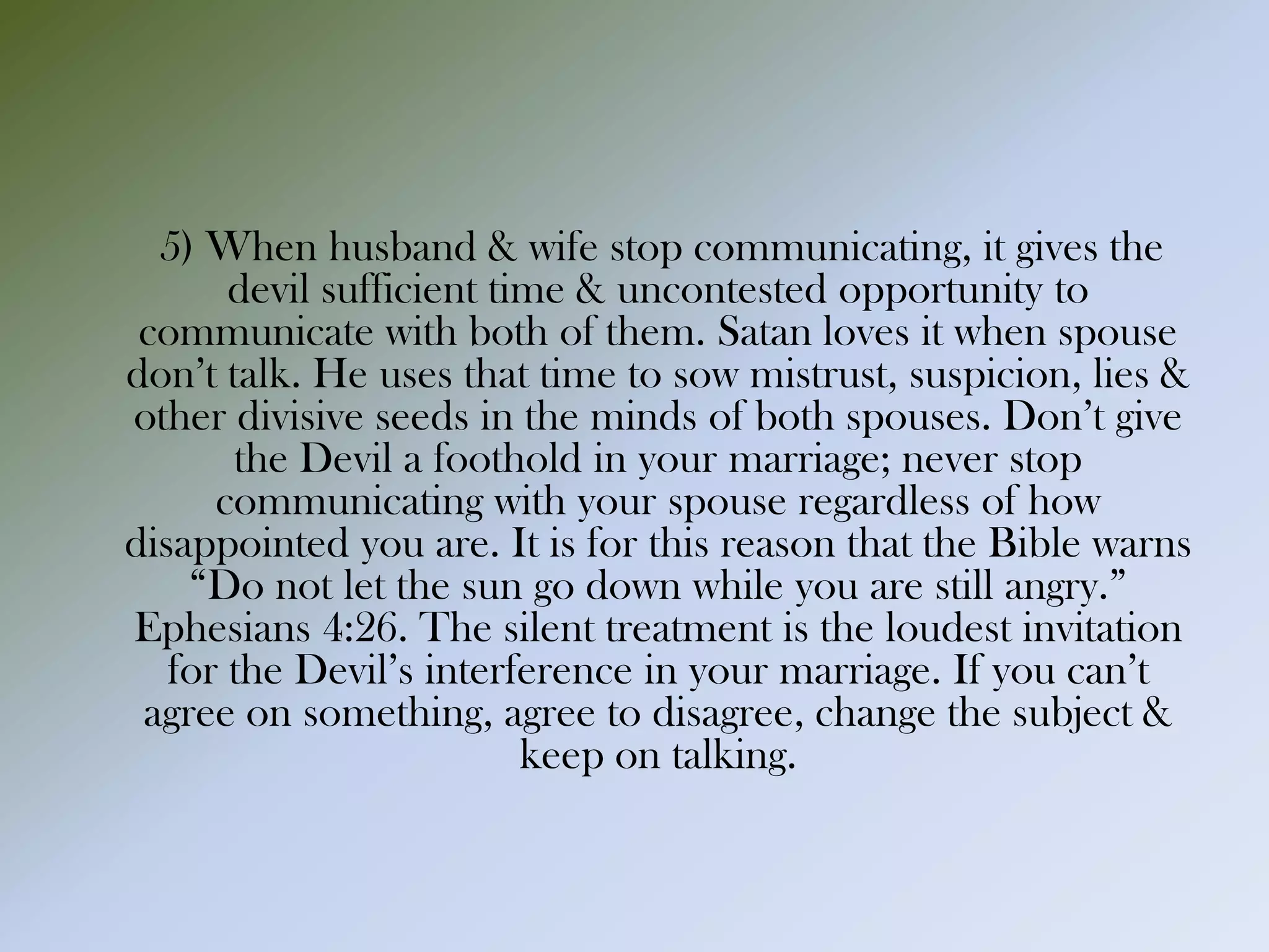 Ten commandments for a Happy Married Life | PPTX