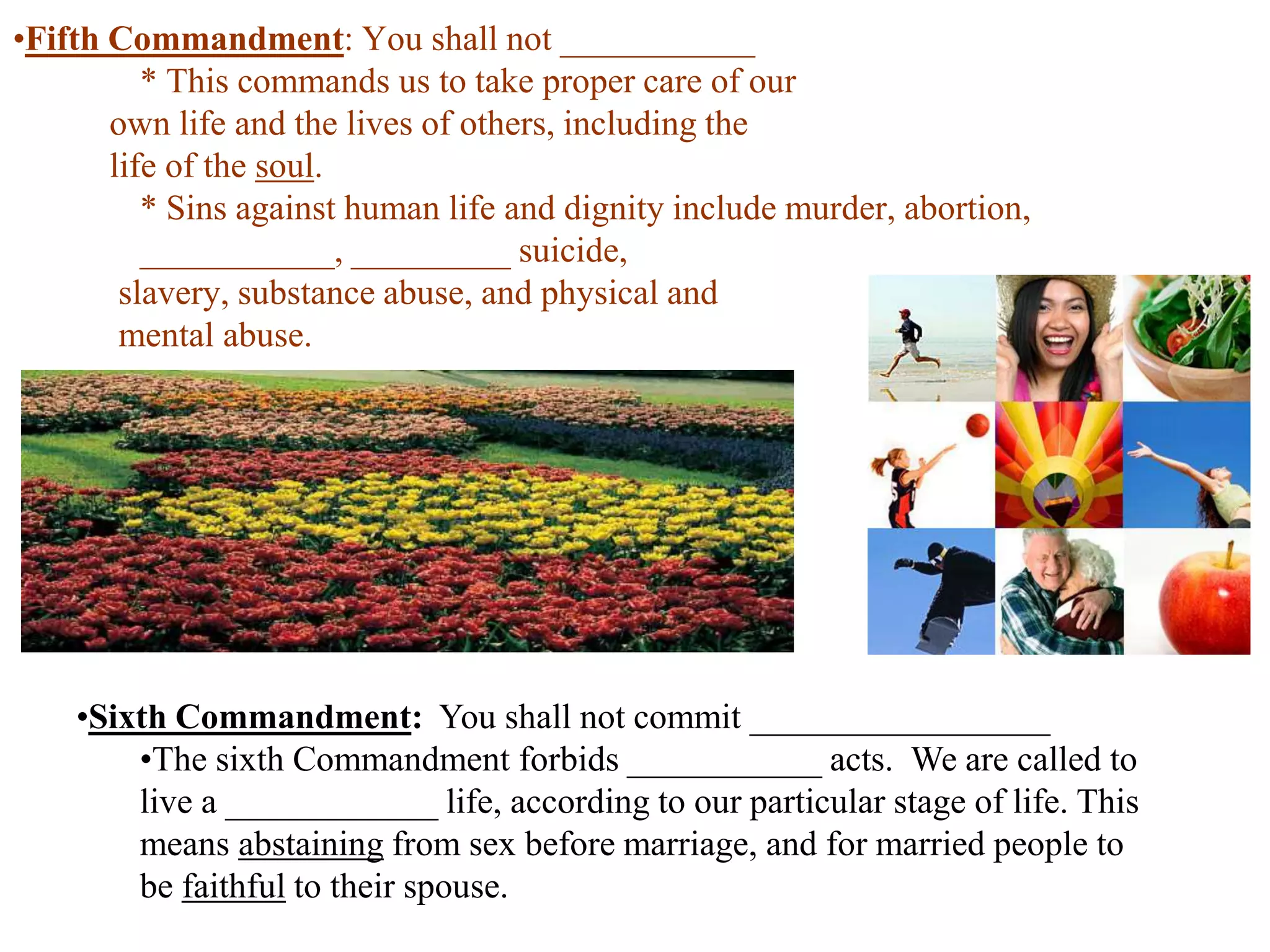 Ten Commandments GRADE 7 | PPT