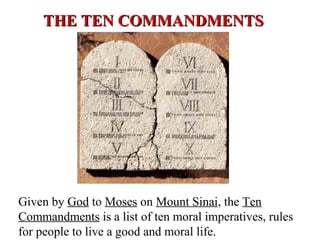 Te ncommandments | PPT